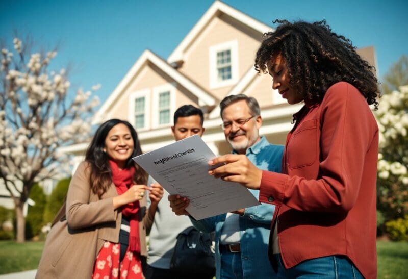 Neighborhood Checklists Every First-Time Homebuyer Should Use